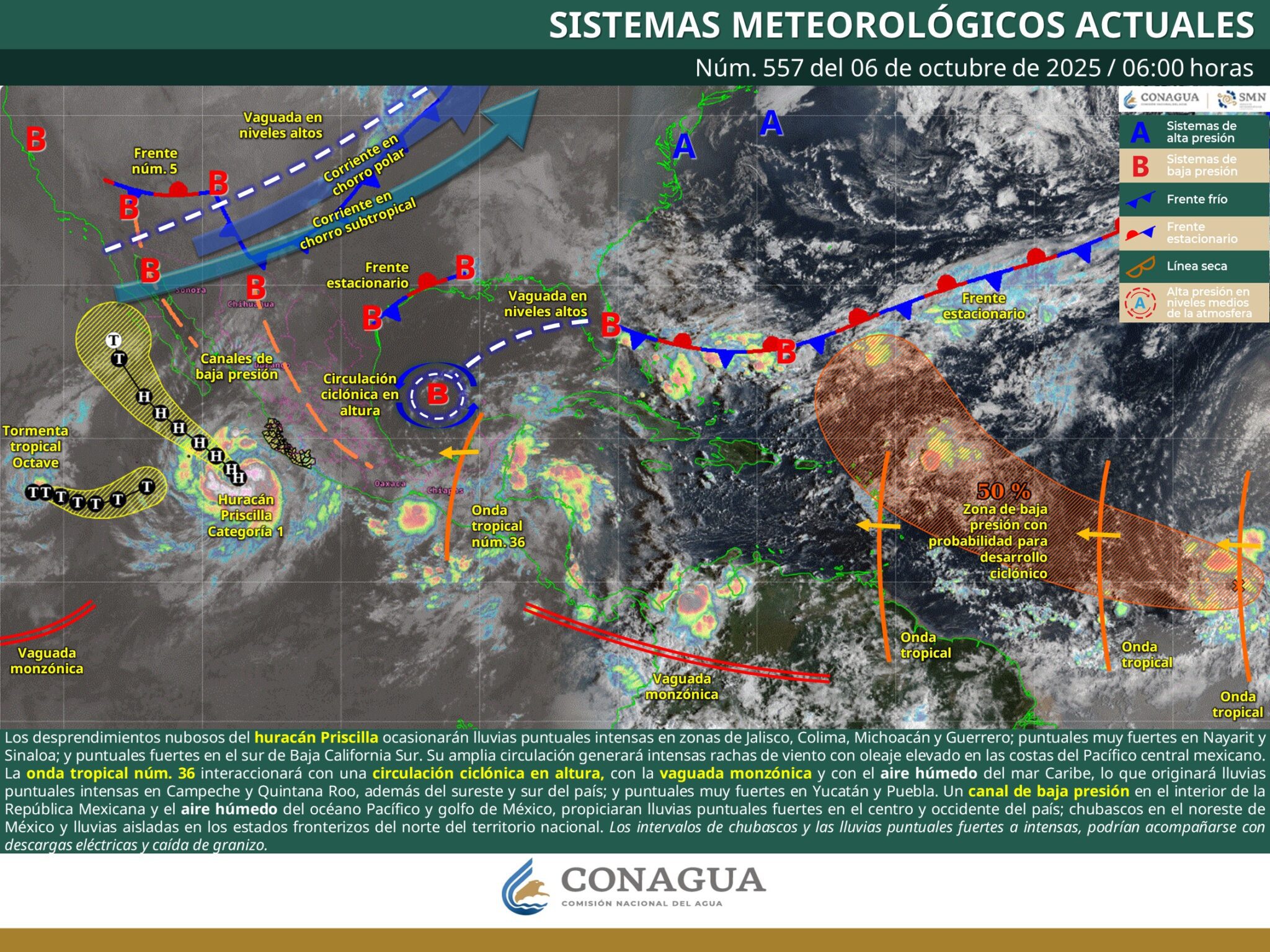 TORMENTAS TORRENCIALES AMENAZAN GRAN PARTE DE LA PENÍNSULA DE YUCATÁN ...
