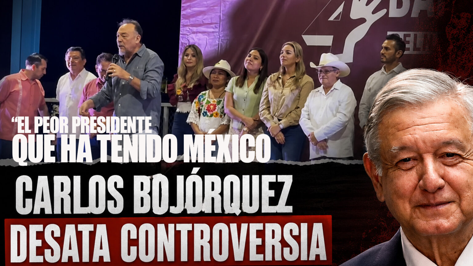 CIRCULA EN REDES: CARLOS BOJÓRQUEZ DESATA POLÉMICA AL LLAMAR A AMLO “EL ...